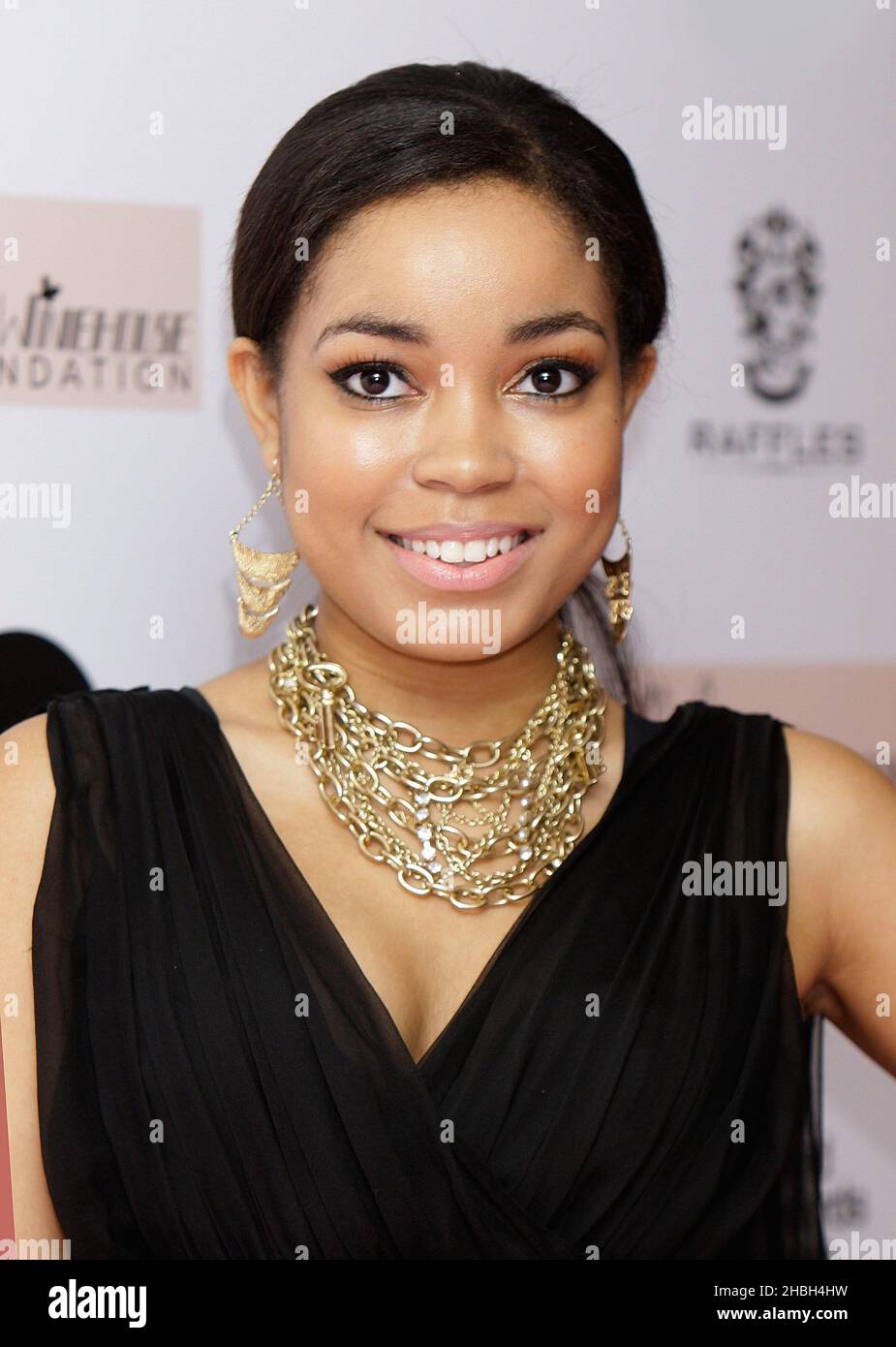 Dionne Bromfield attending the Amy Winehouse Foundation Tribute Ball at ...