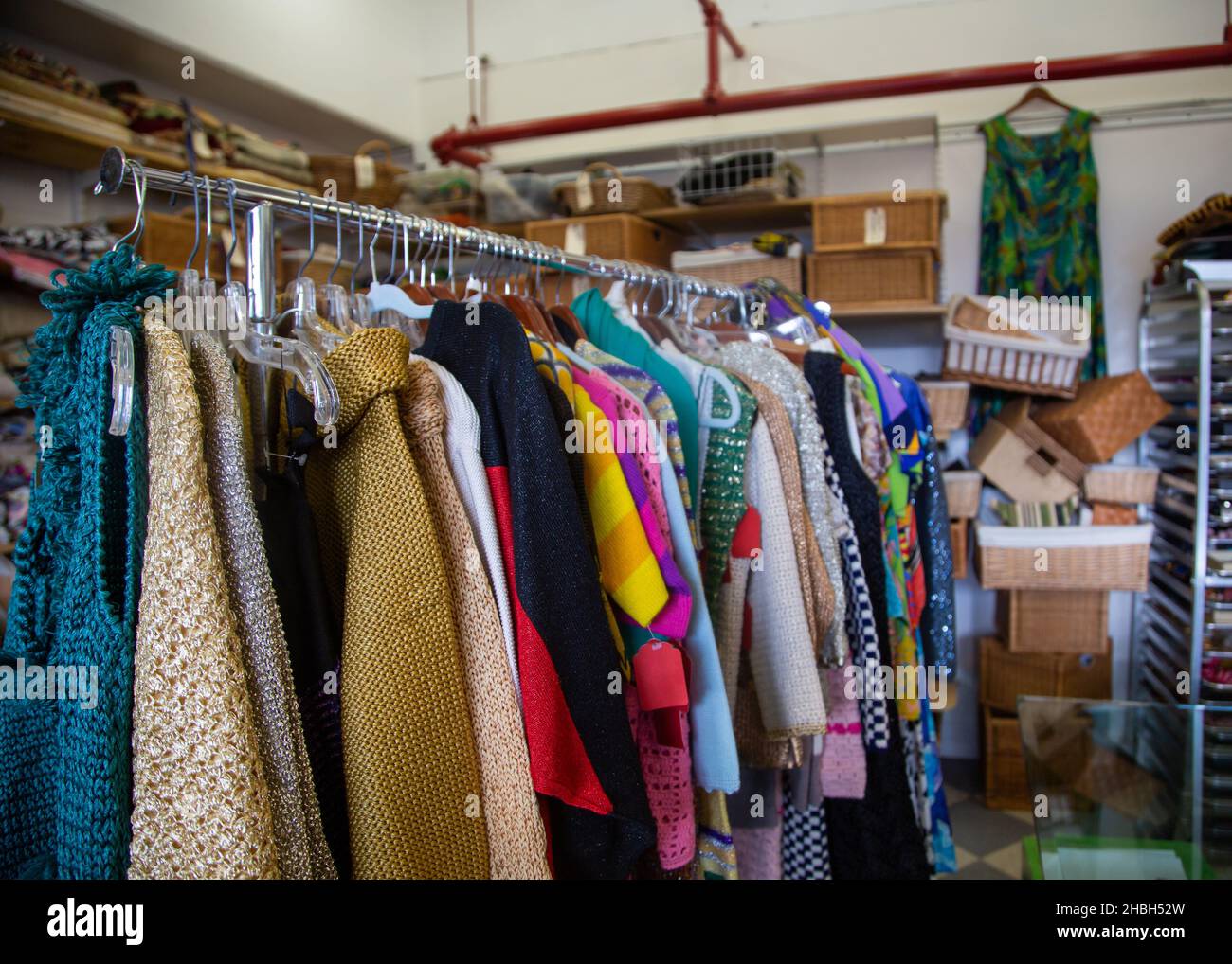 Interior vintage clothing store clothes hi-res stock photography and ...
