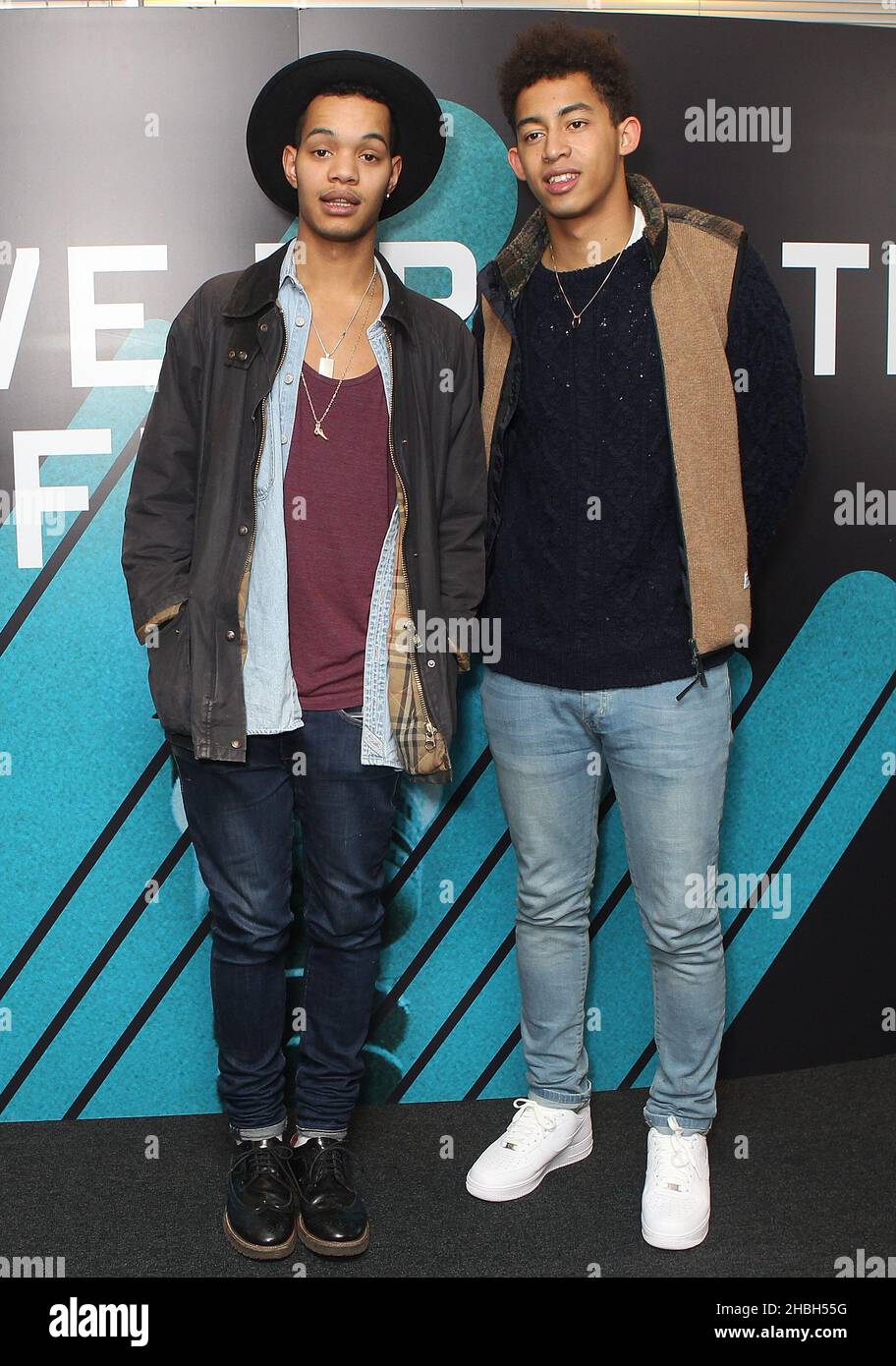 Jordan Stephens and Harley Alexander-Sule of Rizzle Kicks at "BT ...