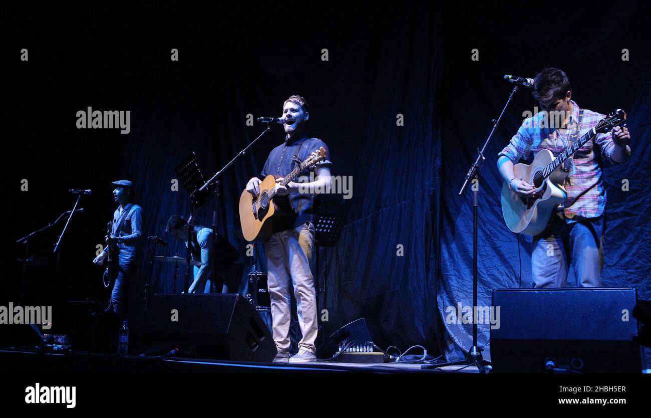 Brian McFadden formerly of Westlife performs and supports Ronan Keating ...