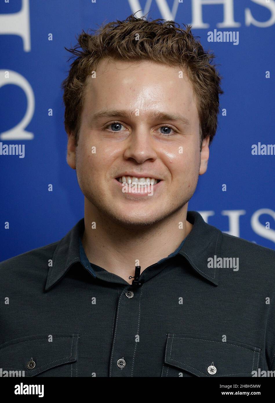 Spencer Pratt attending a photocall for signing copies of OK Magazine ...
