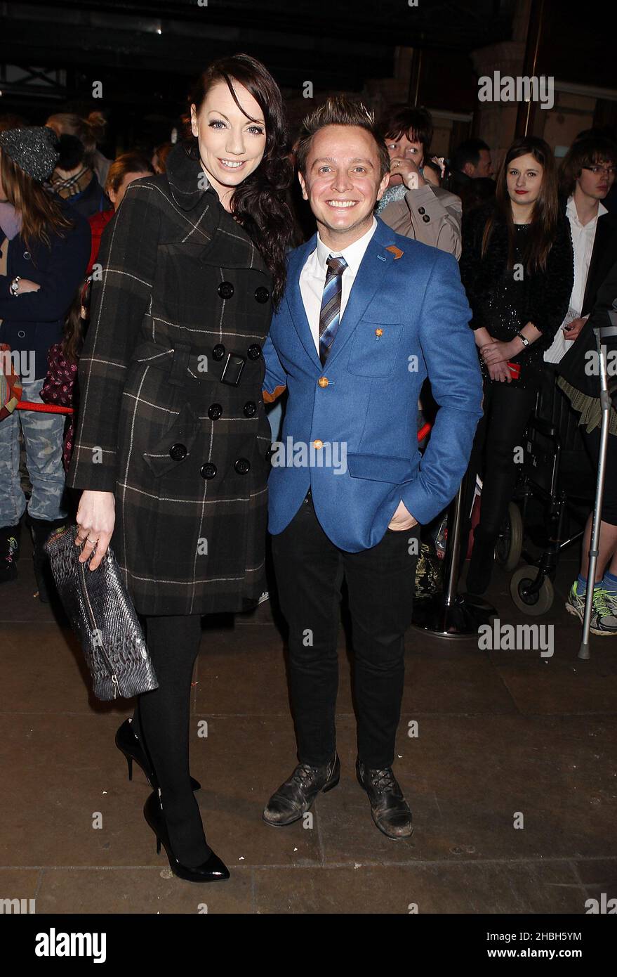Nathan Sweet attending the Whatsonstage Awards at the Palace Theatre in ...