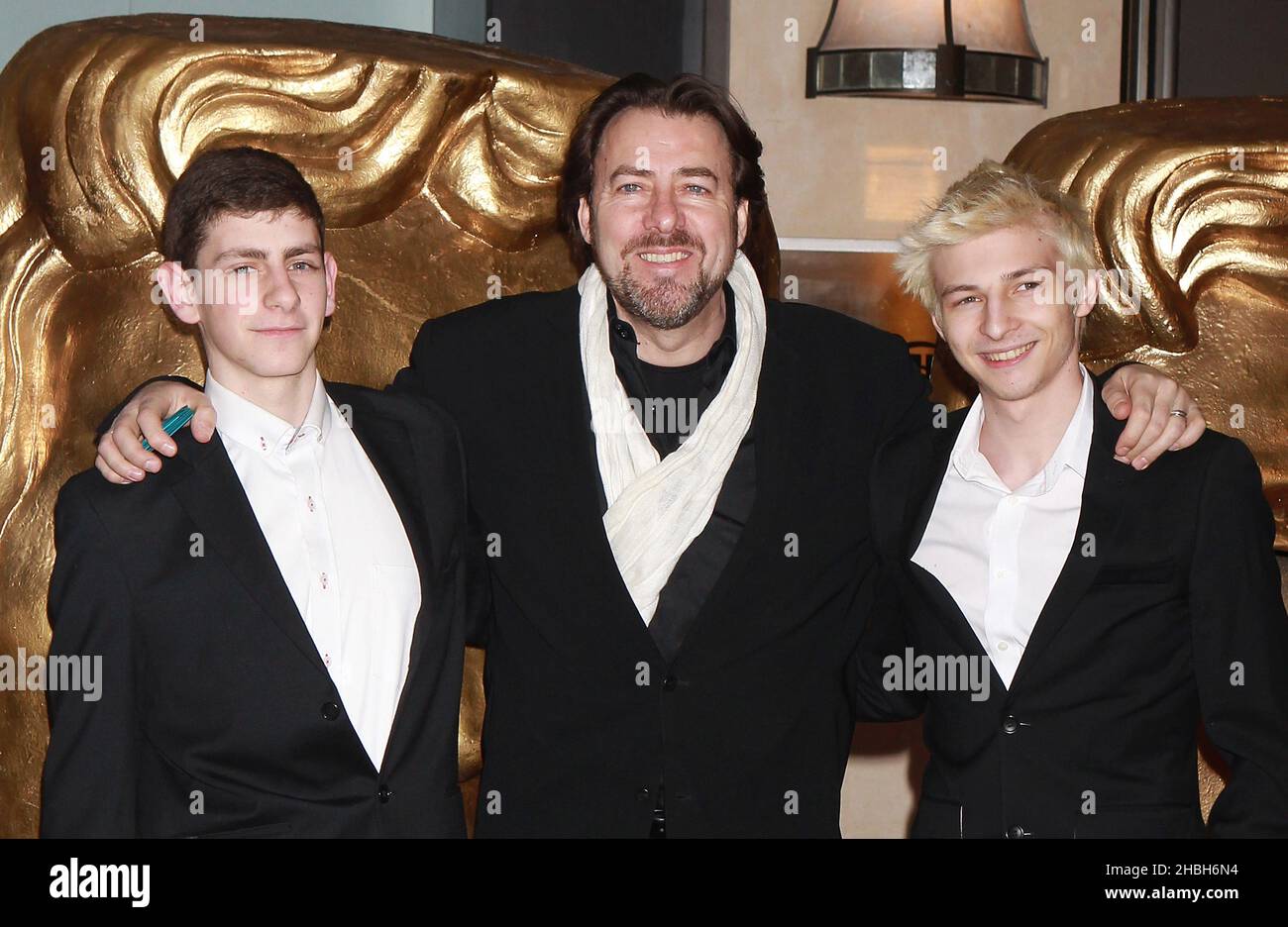 Jonathan Ross and son Harvey Ross left attending The British Academy ...
