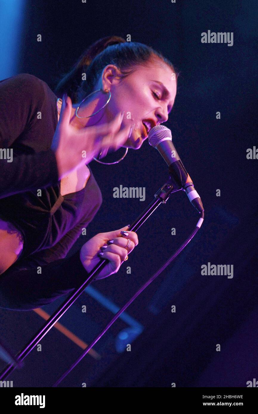 Jessie Ware performs live on stage at the Shepherd's Bush Empire in ...