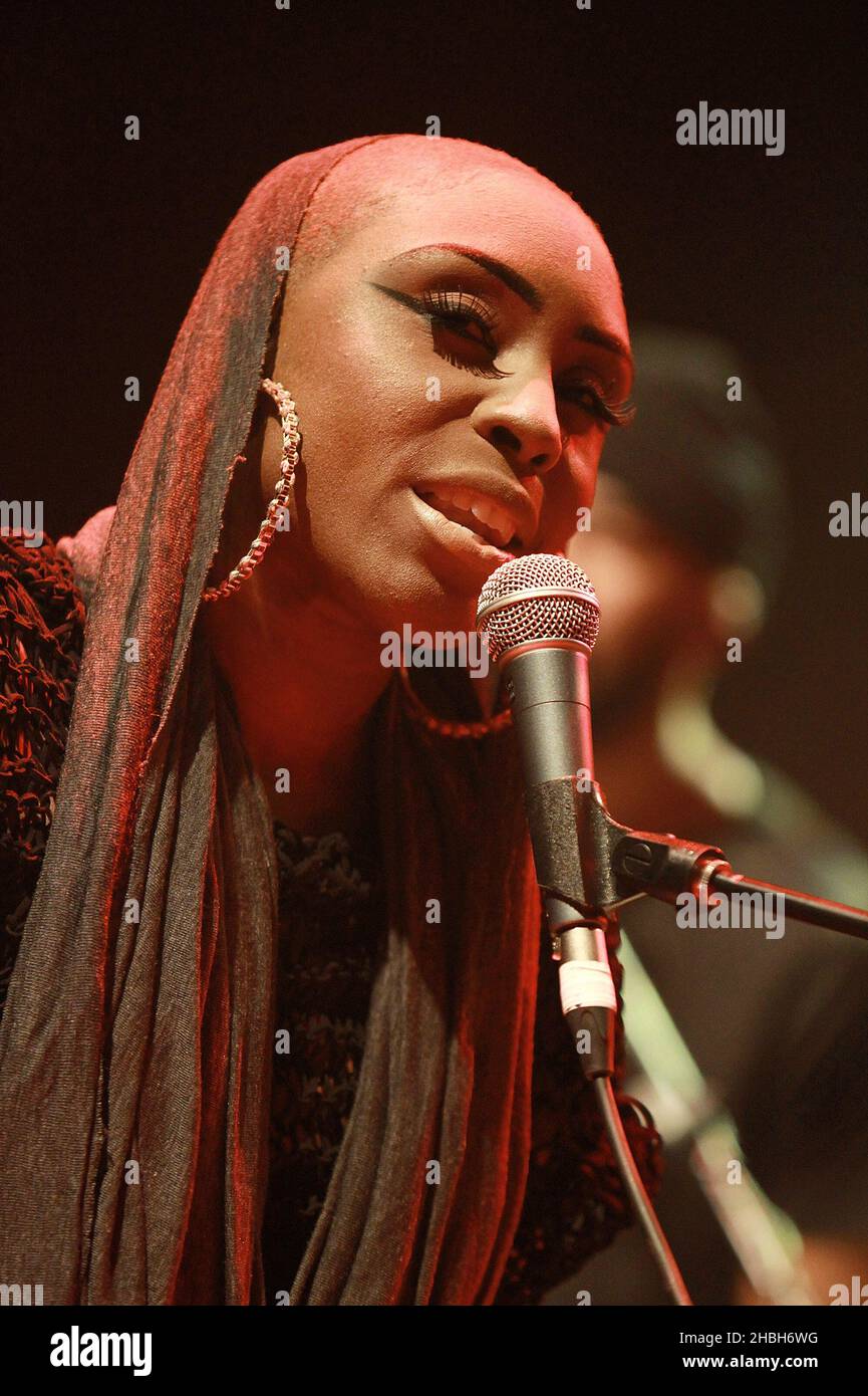Laura Mvula performs live on stage at the Shepherd's Bush Empire in ...