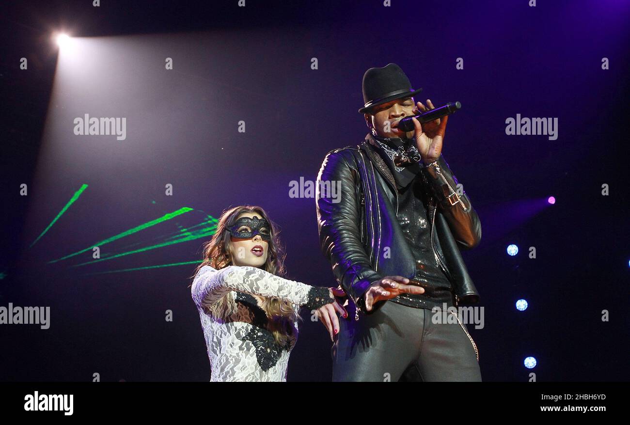 Ne-Yo performs on stage at the 02 Arena in London Stock Photo - Alamy