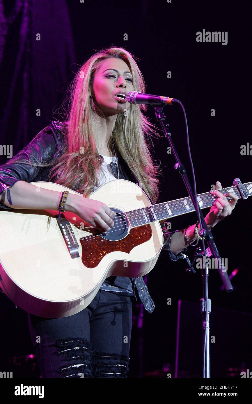 Sonna live in concert, supporting Ne-Yo, at the O2 Arena, London Stock ...
