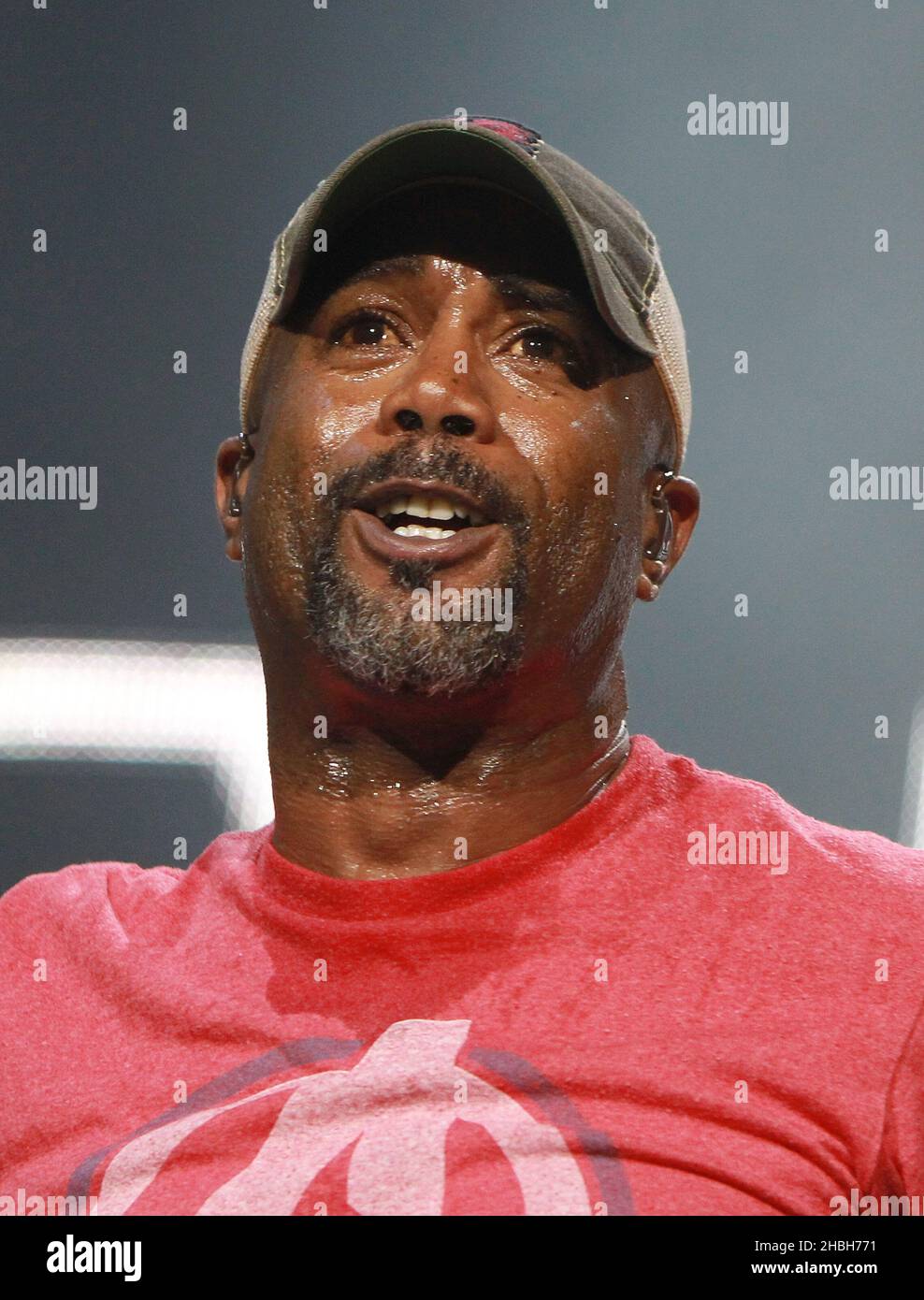 Darius Rucker performing on stage at the C2C Country to Country ...