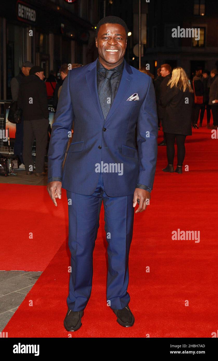 Danny Sapani attending the premiere of Trance at the Odeon in Leicester ...