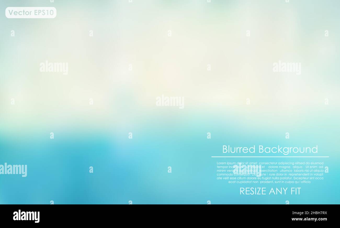 Abstract Blurred Background, Easy to resize, Vector Illustration Stock ...