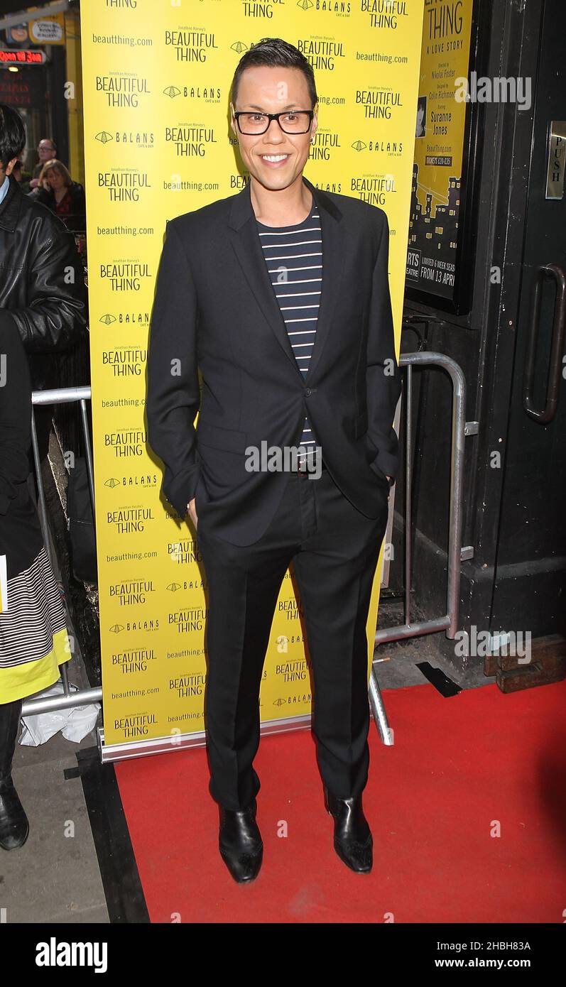 Gok Wan attending the Beautiful Thing Press Night at the Arts Club ...