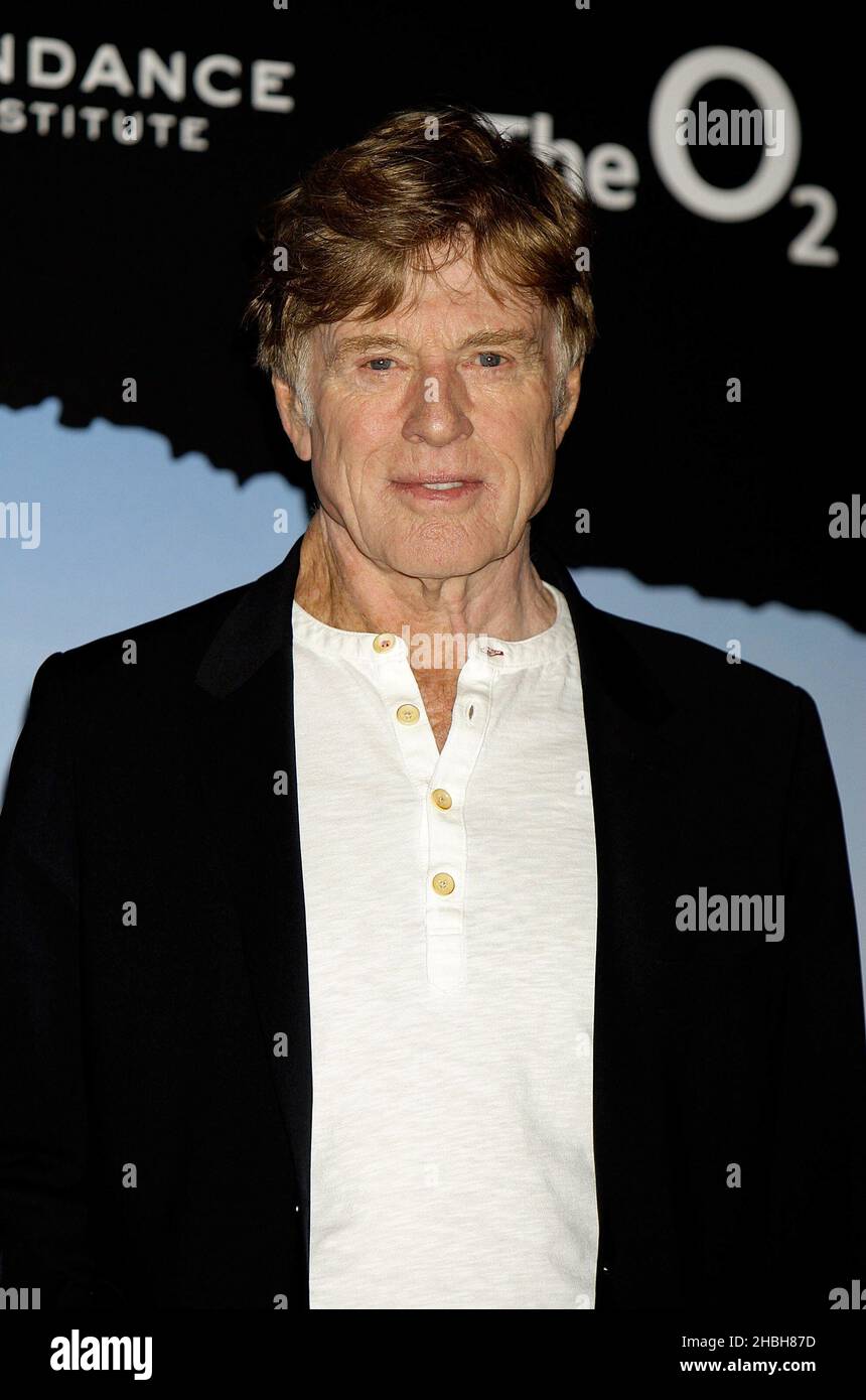 Robert Redford attends the Sundance London Film and Music Festival 2013 ...
