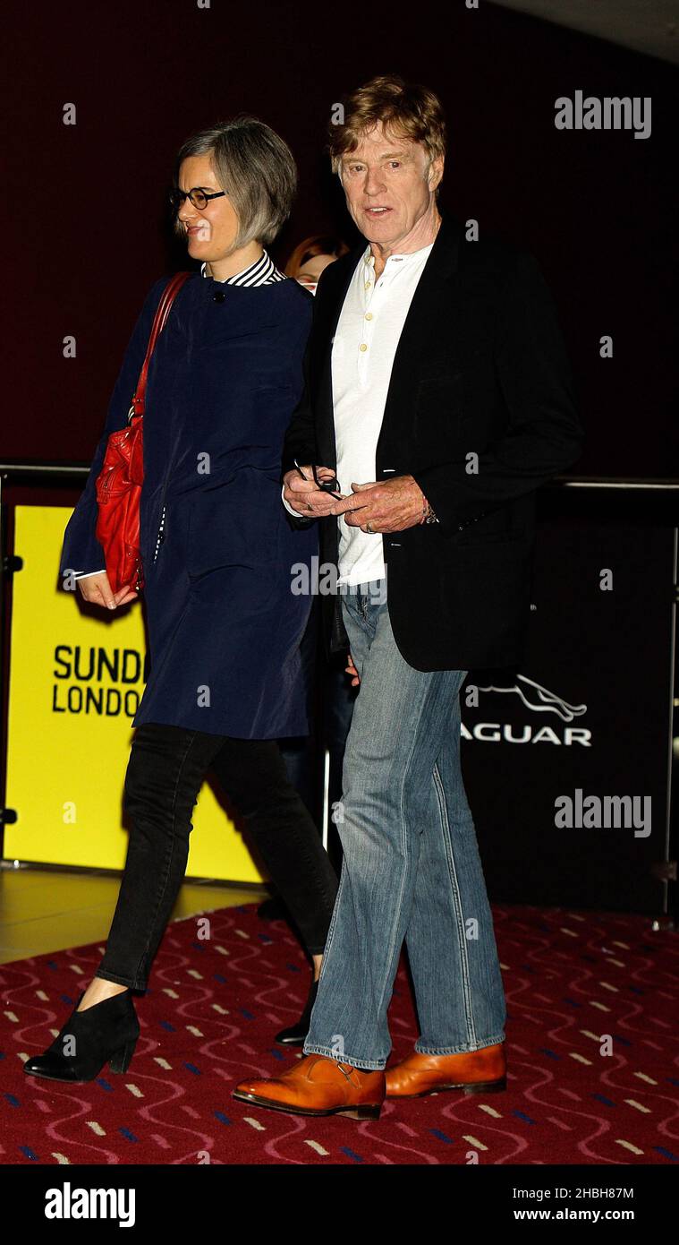 Robert Redford attends the Sundance London Film and Music Festival 2013 ...