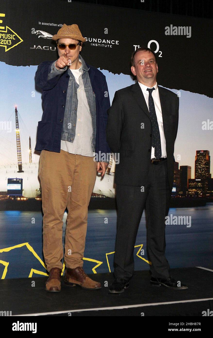 Adam Smith and director and executive producer Casper Delaney attend ...