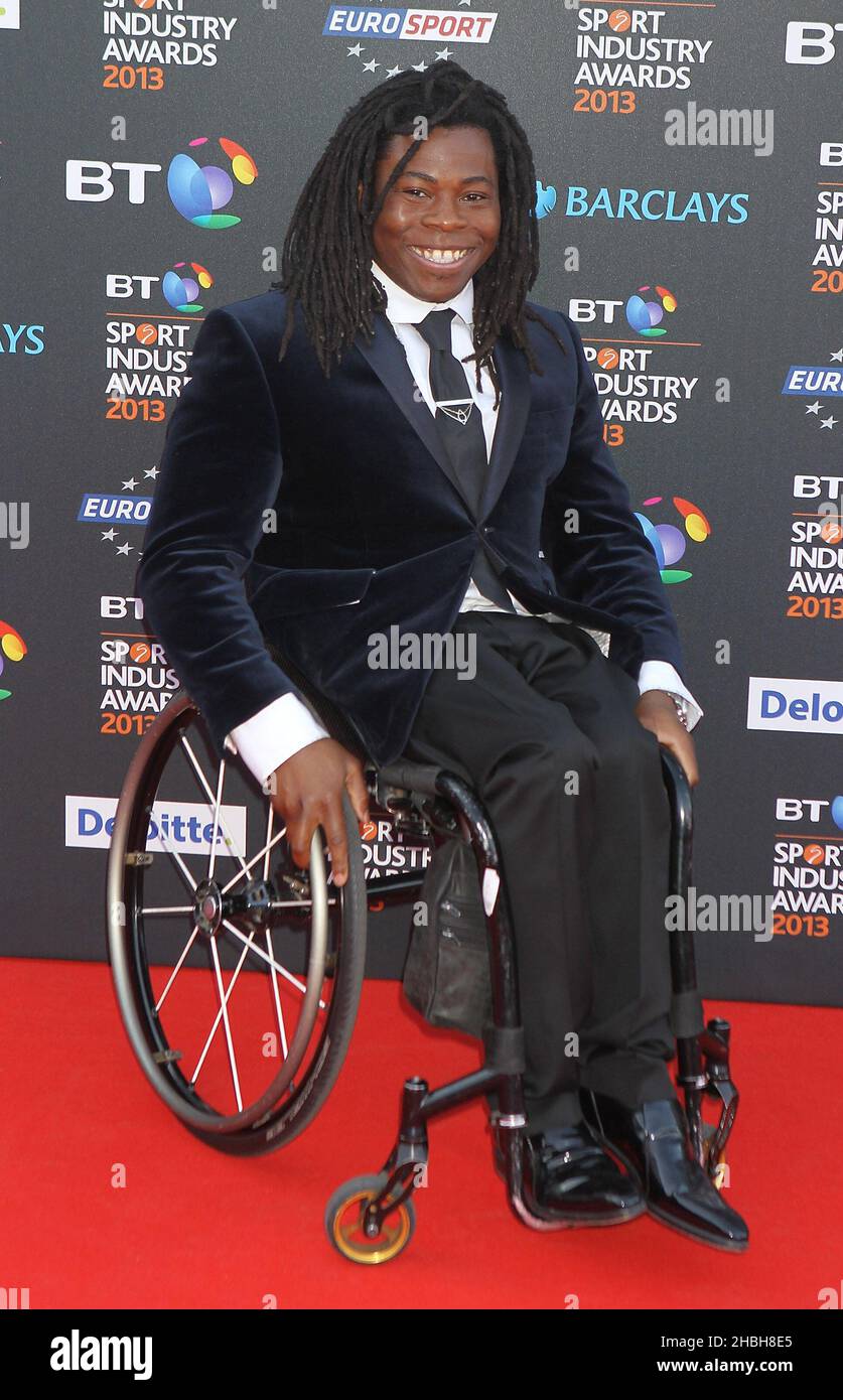 Ade Adepitan attending the BT Sports Industry Awards Arrivals at the ...
