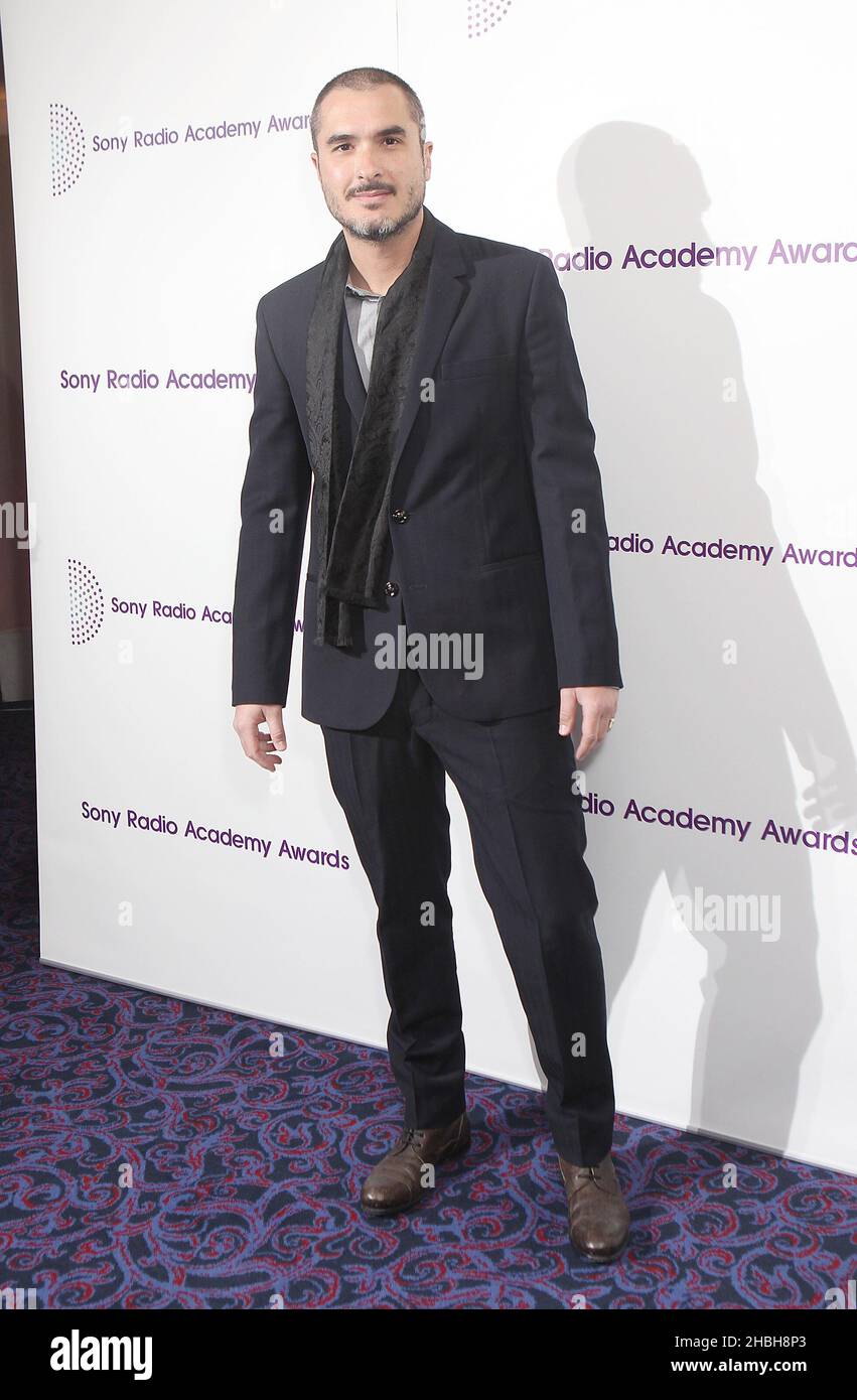 Zane Lowe attending the Sony Radio Academy Awards at the Grosvenor ...