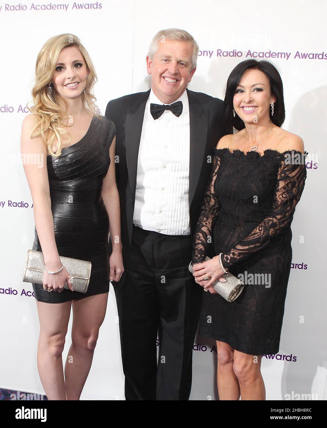 Colin Montgomerie with wife Gaynor Knowles and step daughter Lynsey ...