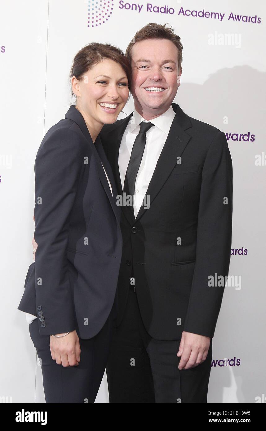 Emma Willis and Stephen Mulhern attending the Sony Radio Academy Awards ...