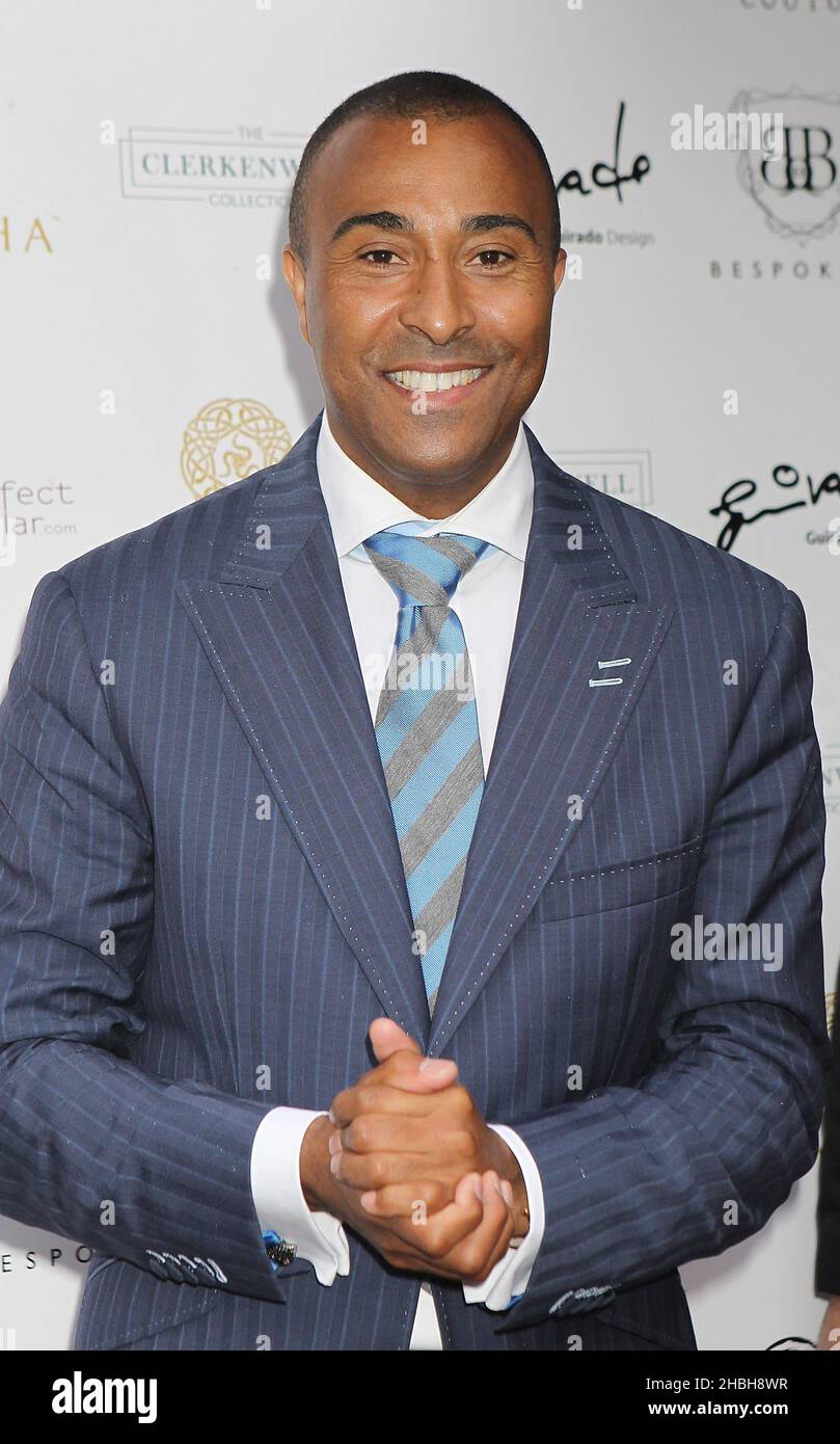Colin Jackson attending the Aston Martin Tailoring Collection - VIP ...