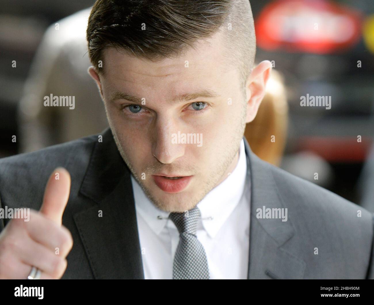Ben Drew aka Plan B attends the Ivor Novello Awards Arrivals at the ...