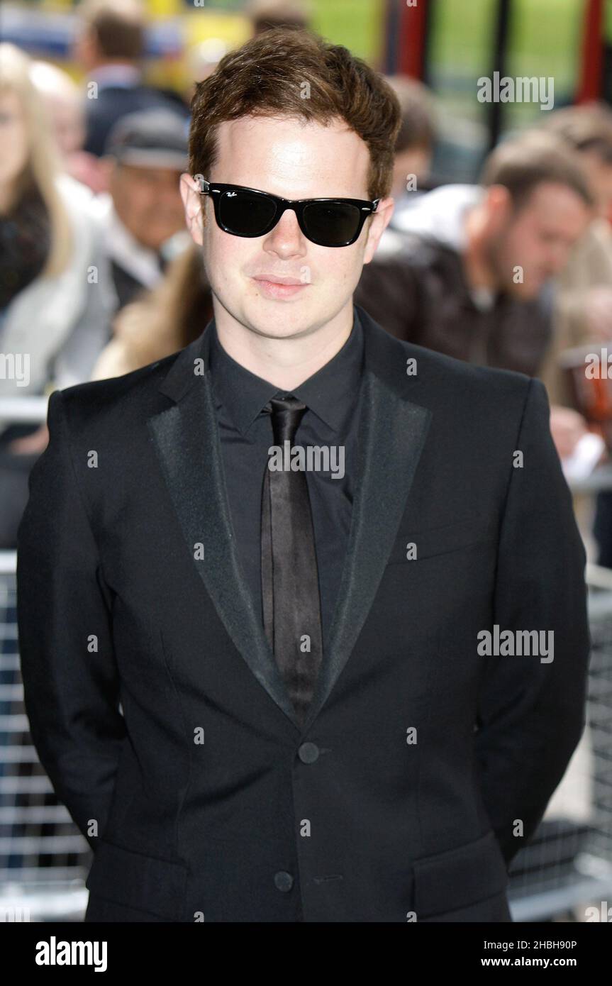 Richard Jones of The Feeling attends the Ivor Novello Awards Arrivals ...