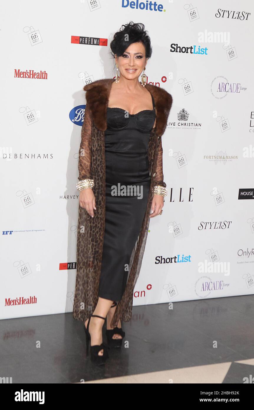 Nancy dellolio attending the fifi uk fragrance 2013 the brewery hi-res ...