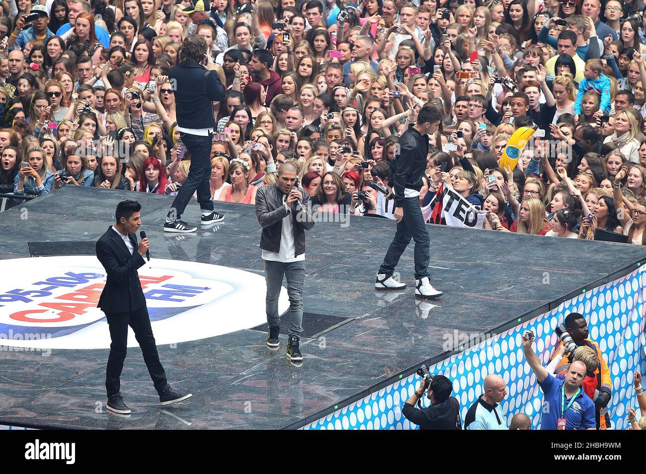 Tom parker jay mcguiness hi-res stock photography and images - Alamy