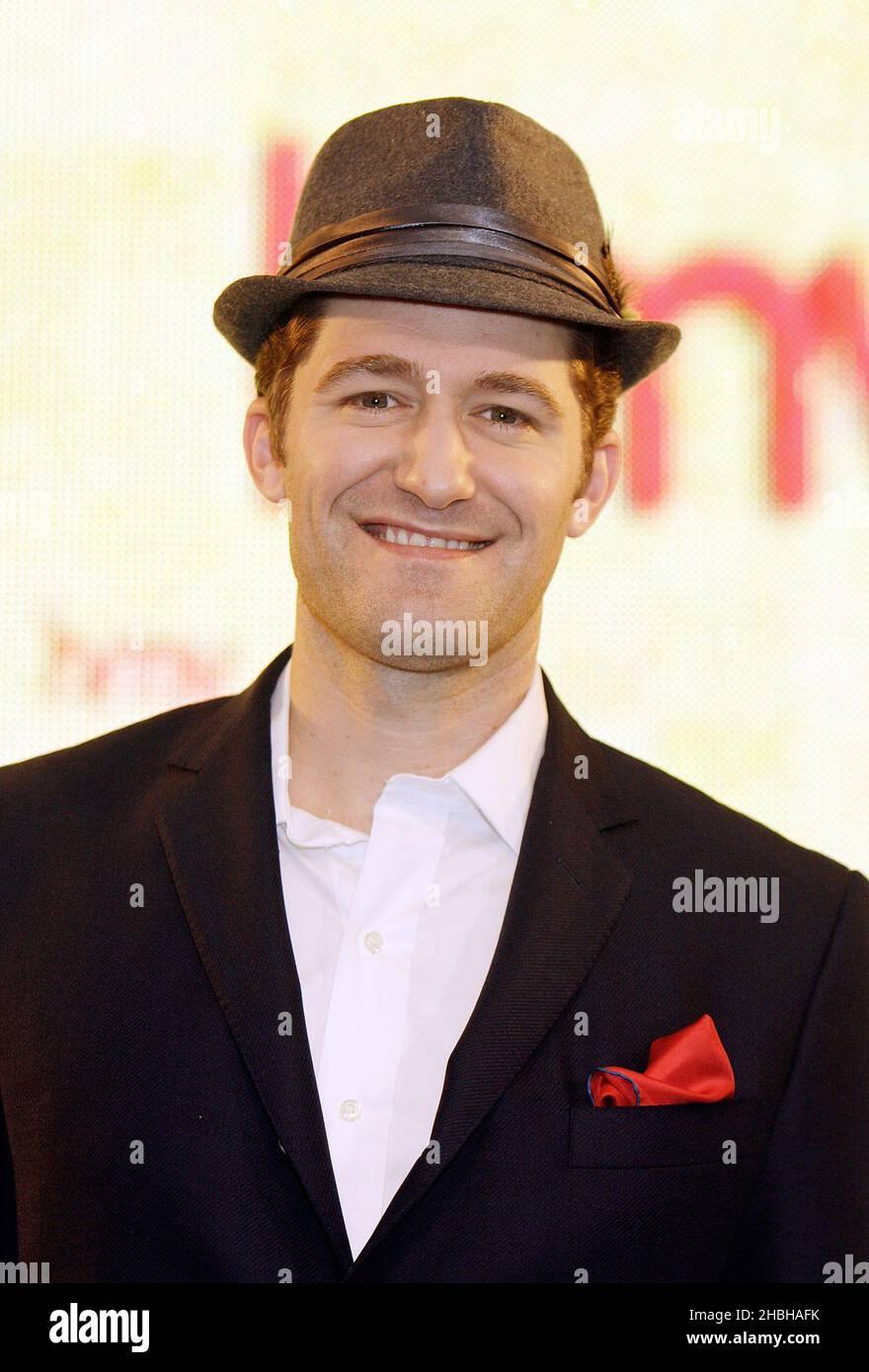 Matthew Morrison attending a signing session for his album 'Where It ...