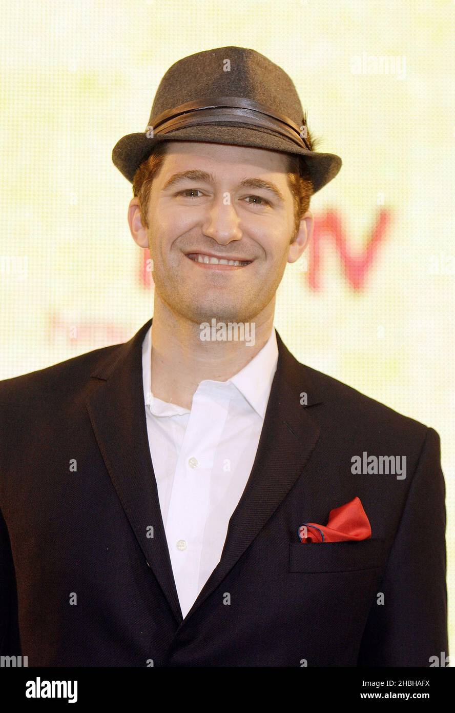 Matthew Morrison attending a signing session for his album 'Where It ...