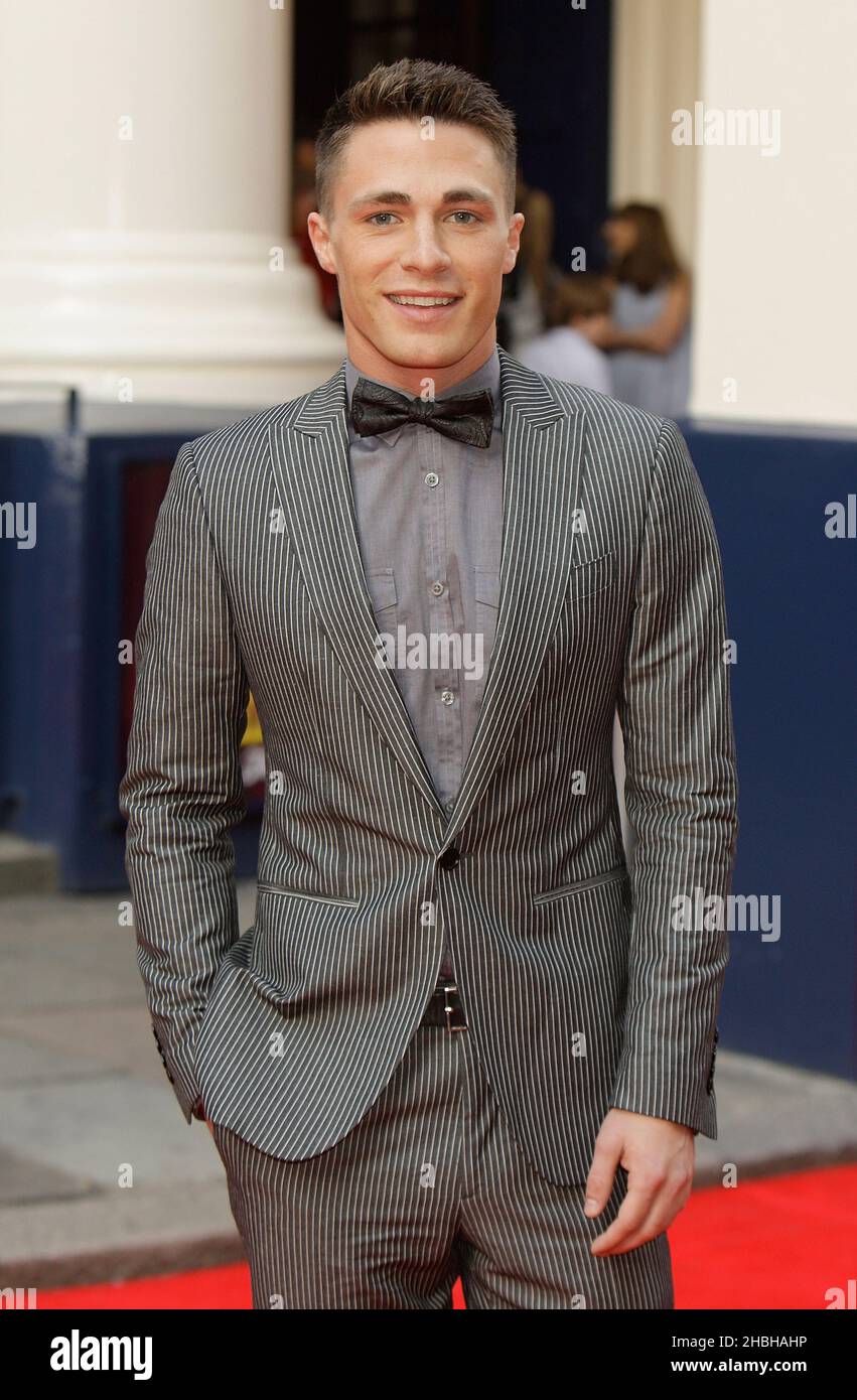 Colton Haynes attending the Charlie and the Chocolate Factory Opening ...