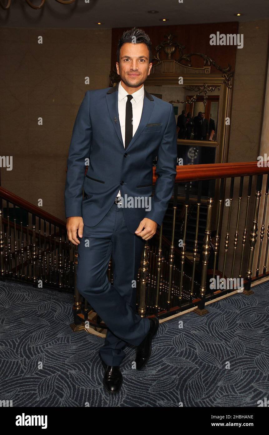 Peter Andre attending the Nordoff Robbins Silver Clef Awards at the ...