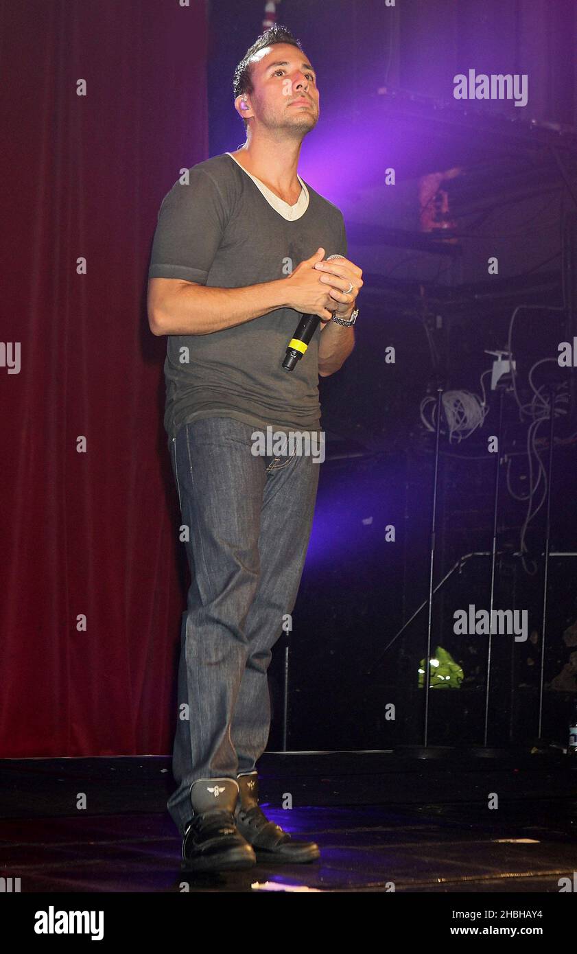 Howie Dorough of The Backstreet Boys performs on stage at G-A-Y Heaven ...