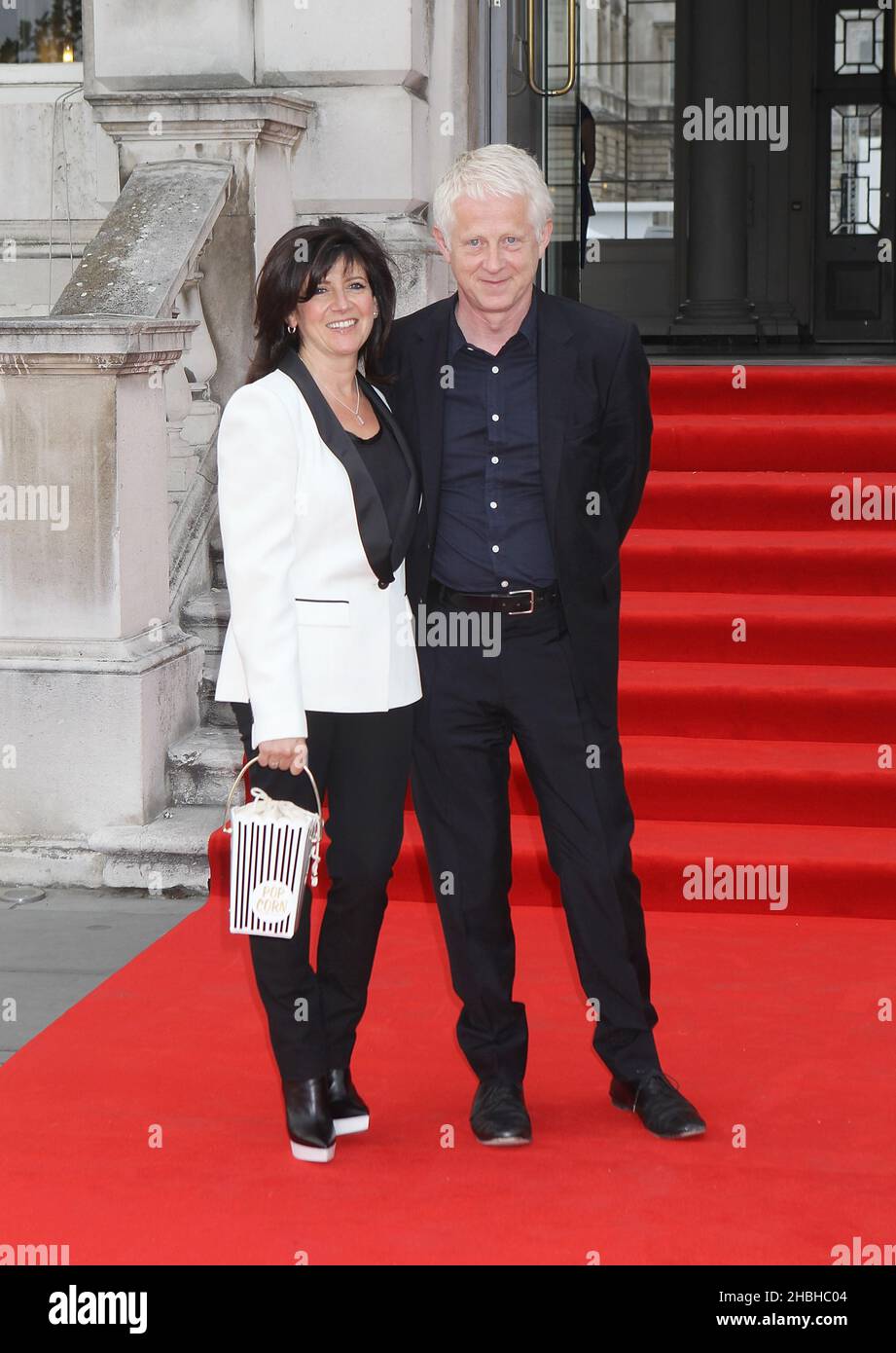 Emma Freud and Richard Curtis attending The World Premiere of About ...