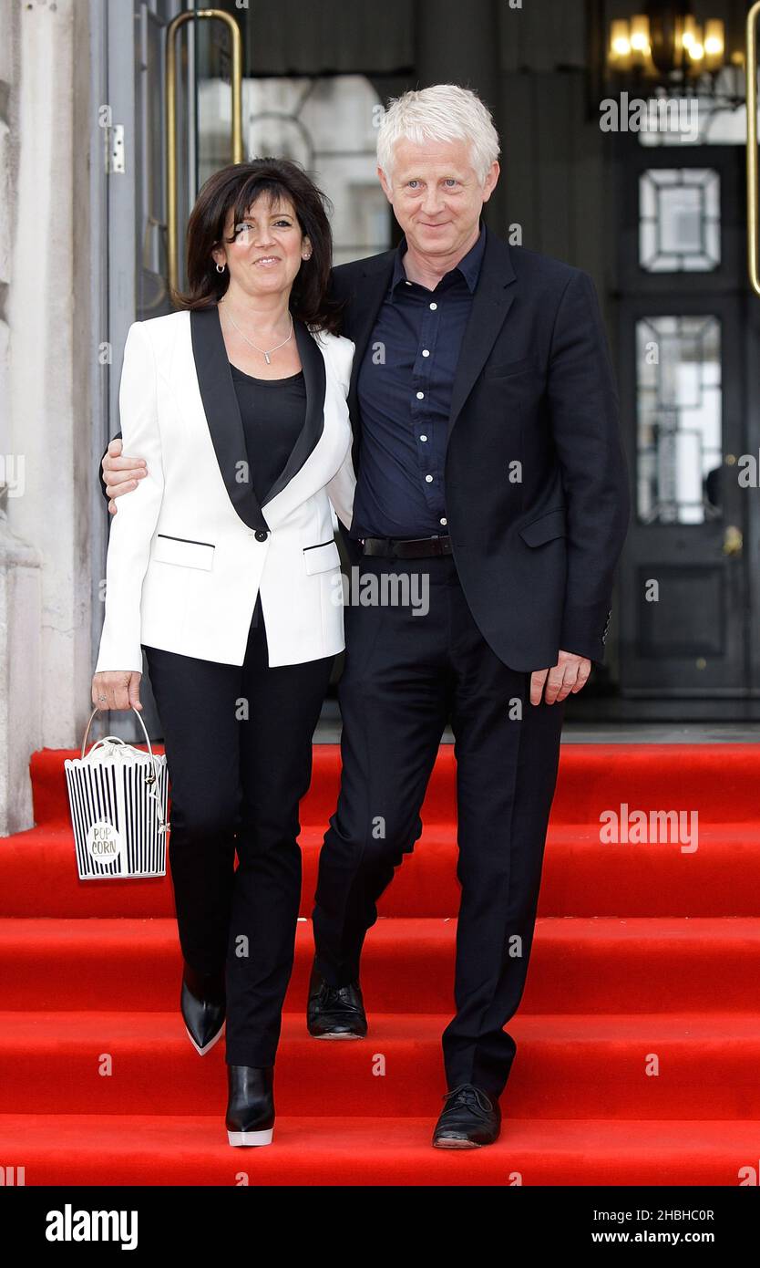 Emma Freud and Richard Curtis attending The World Premiere of About ...