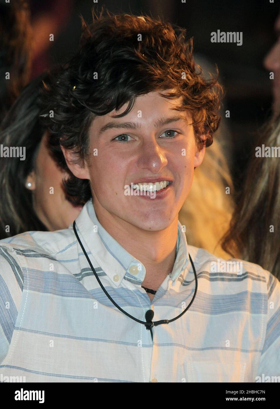 Sam Evans leaves Big Brother Final at Elstree Studios in Borehamwood ...