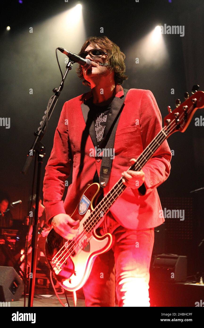 Nicky Wire of The Manic Street Preachers performs at the Shepherd's ...