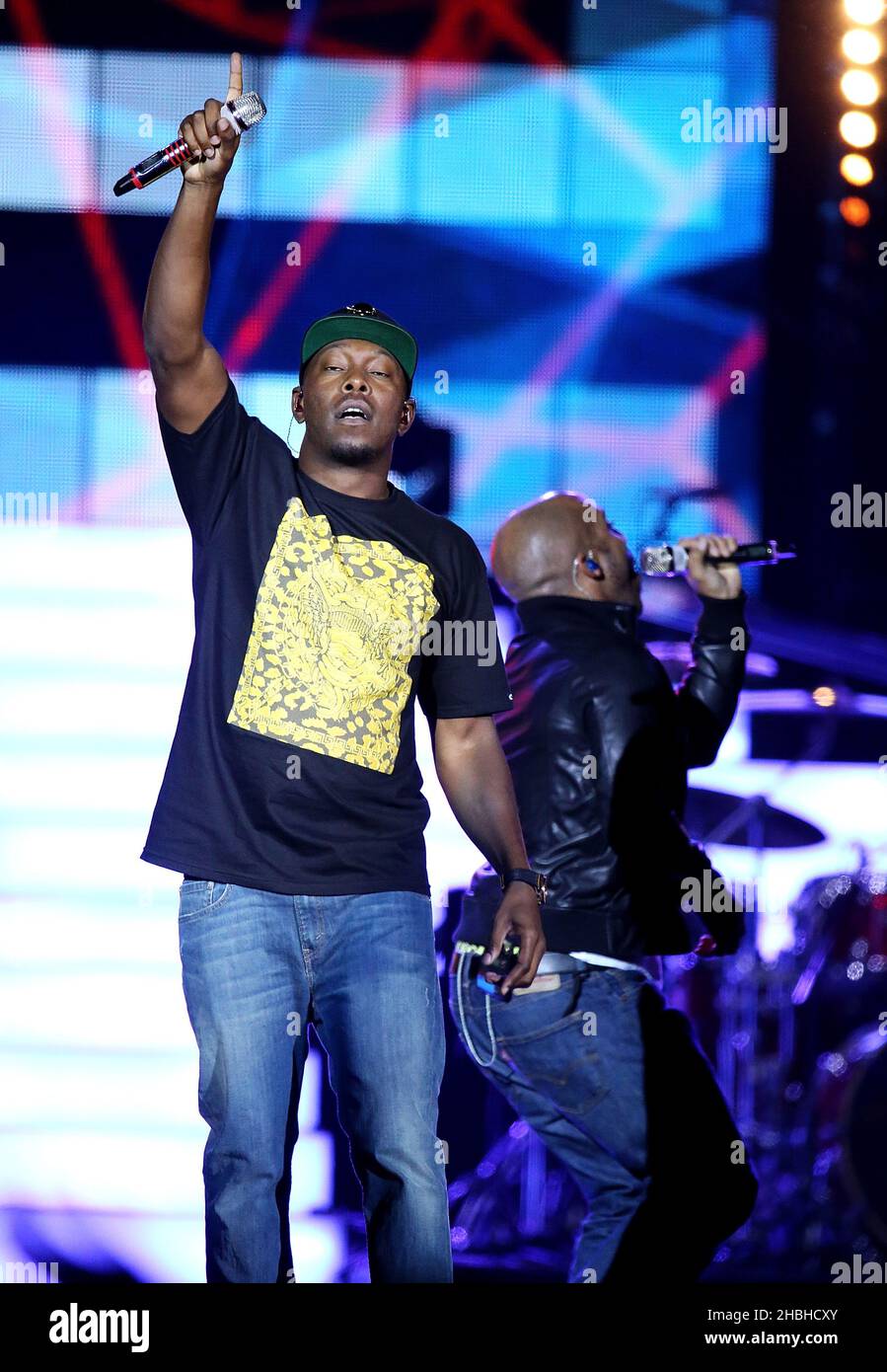 Dizzie rascal performs stage unity hi-res stock photography and images ...