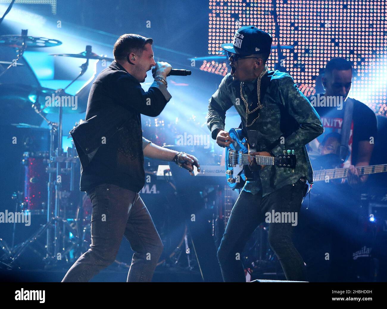 Plan B performs on stage at Unity: A concert for Stephen Lawrence at ...