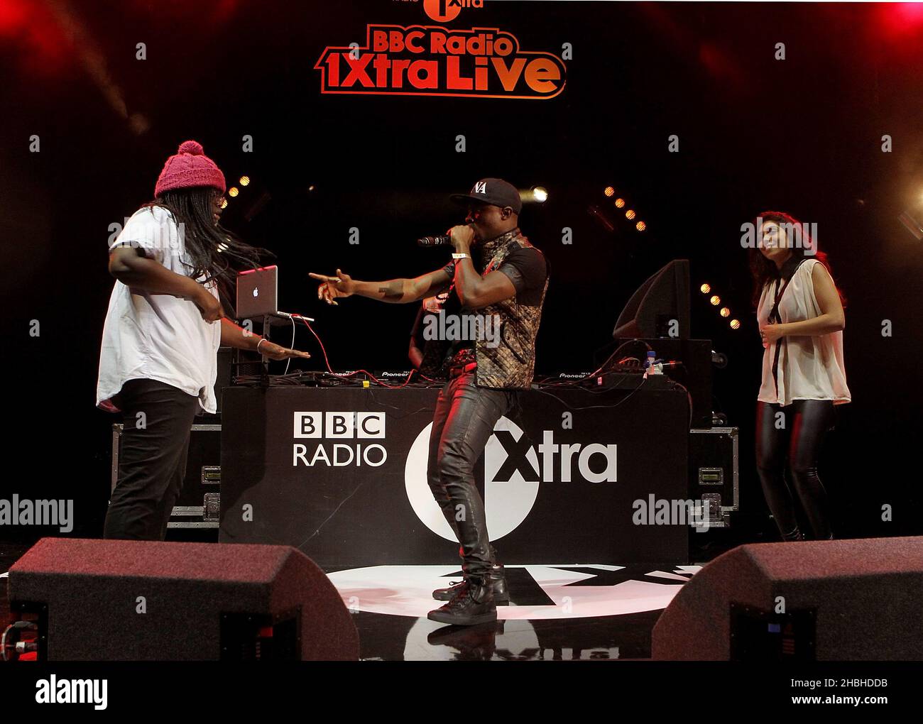 Fuse ODG performs on stage at BBC Radio 1Xtra live at the Hammersmith ...