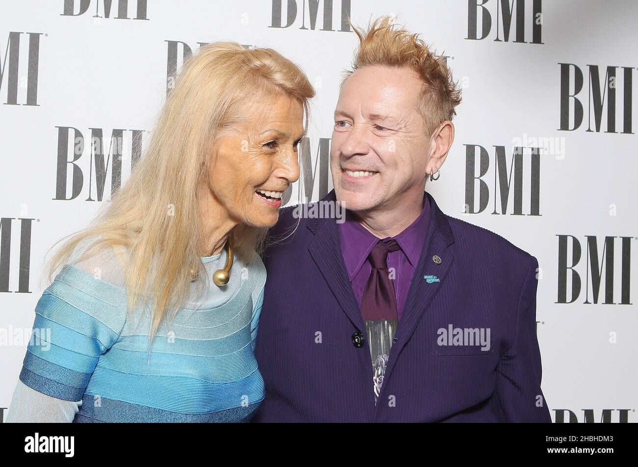 Johnny Rotten And Wife