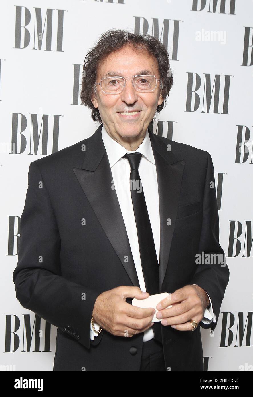 Don Black attends the BMI Awards at the Dorchester in Central London ...