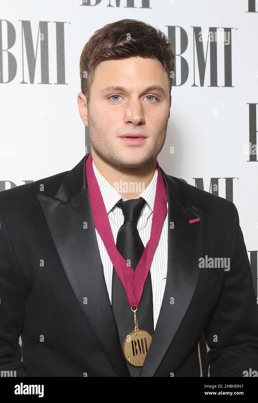 Jamie Scott attends the BMI Awards at the Dorchester in Central London ...