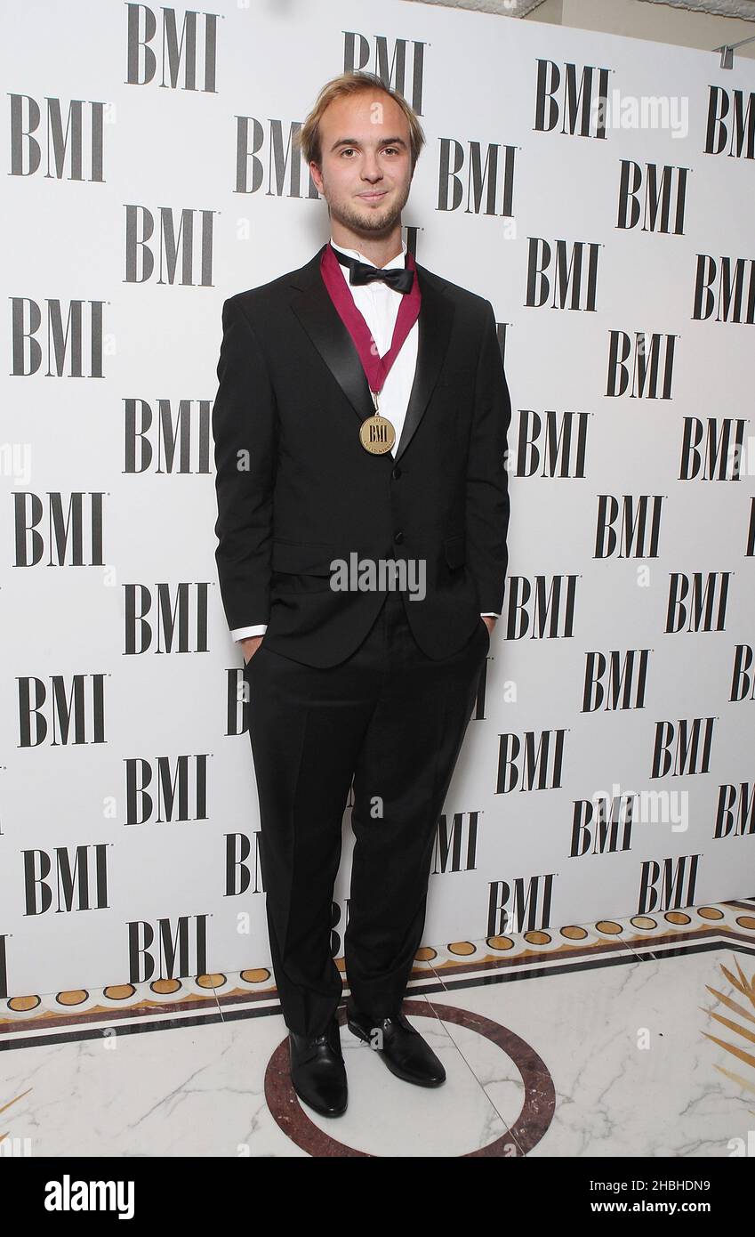 Harry Rutherford attends the BMI Awards at the Dorchester in Central ...