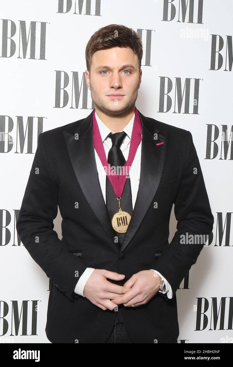 Jamie Scott attends the BMI Awards at the Dorchester in Central London ...