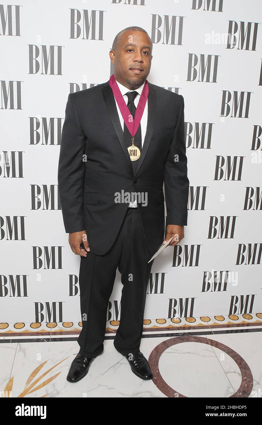 Wayne Hecton attends the BMI Awards at the Dorchester in Central London ...