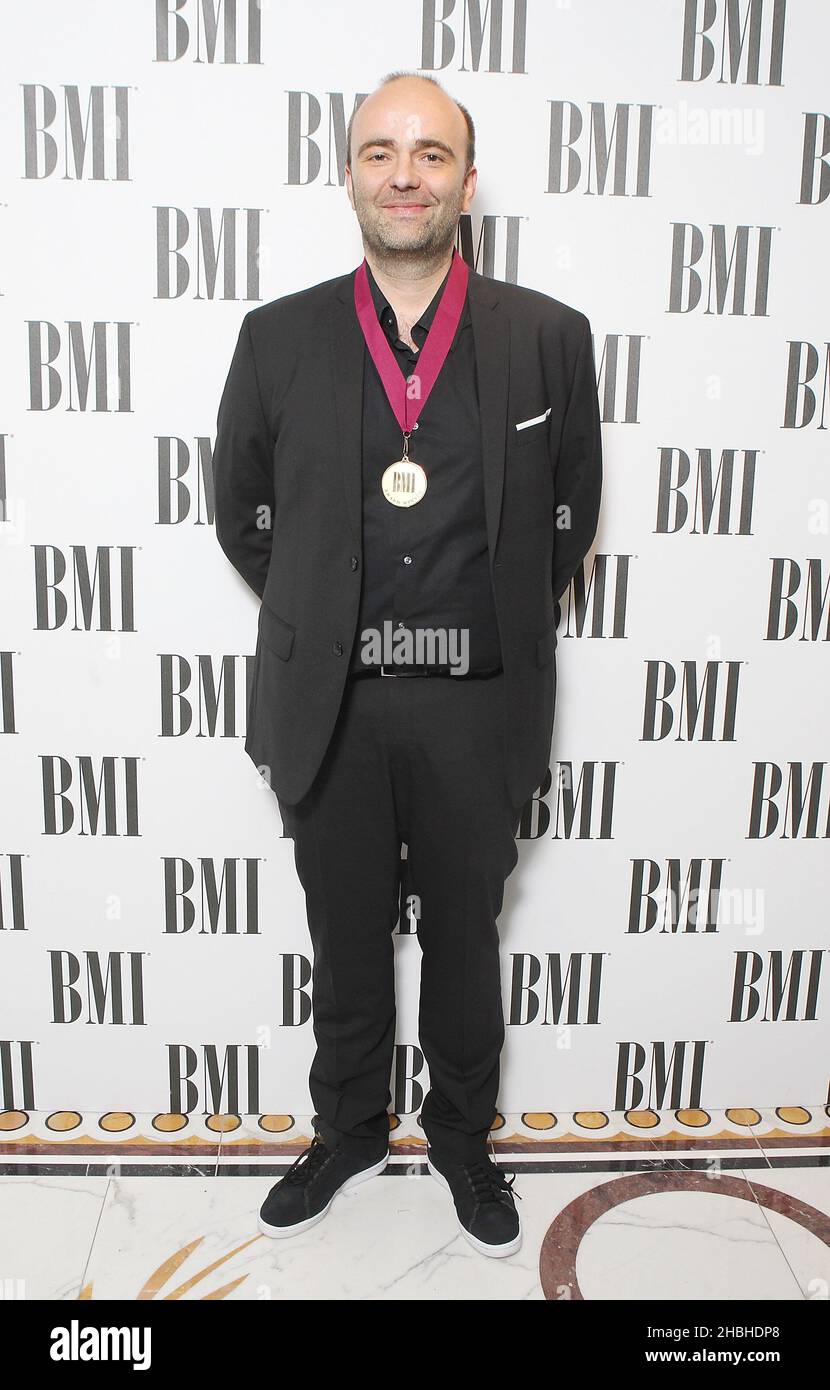 Alexander Geringas attends the BMI Awards at the Dorchester in Central ...