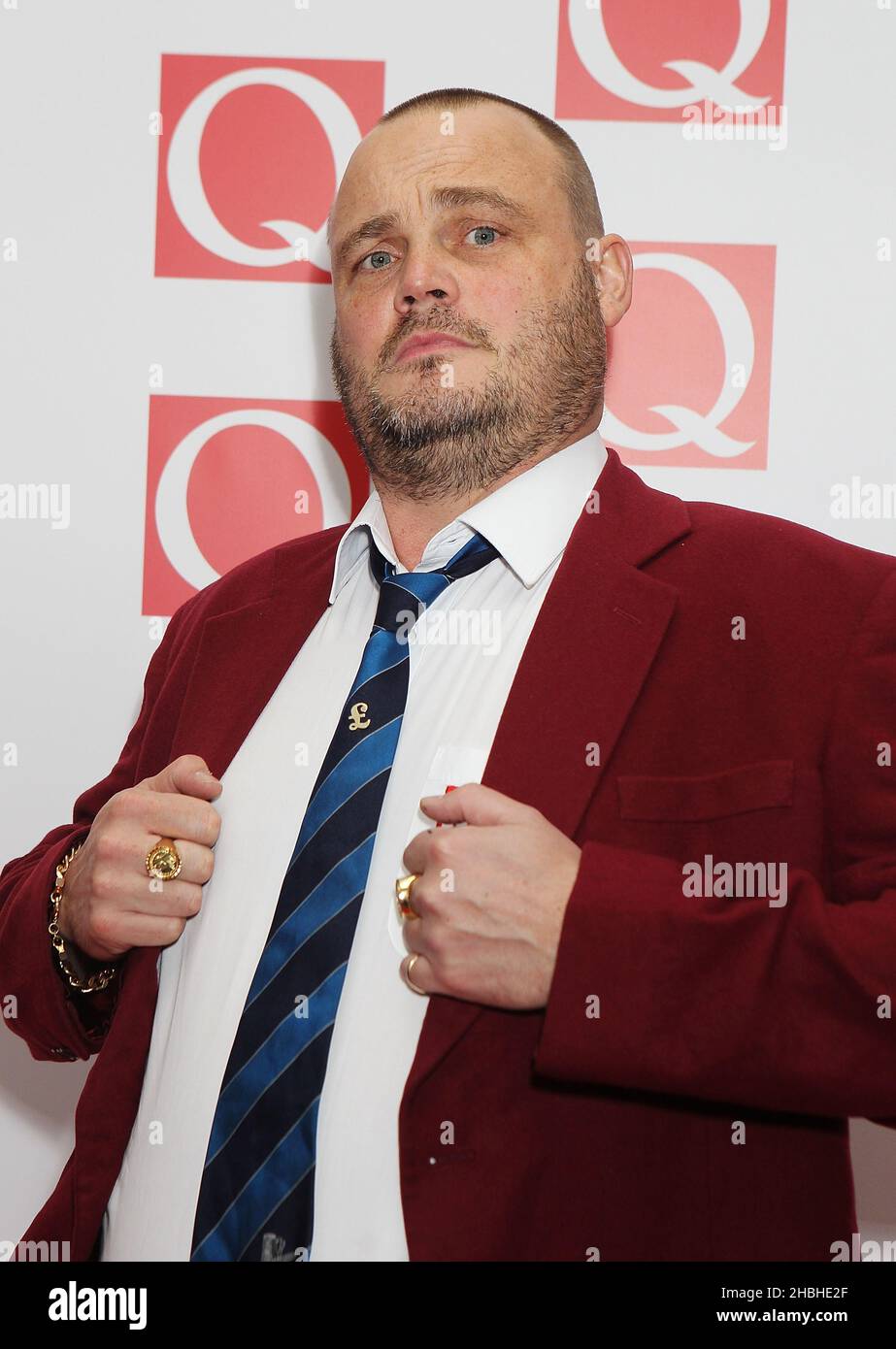Al Murray attends the Q Awards at the Grosvenor House Hotel in London ...