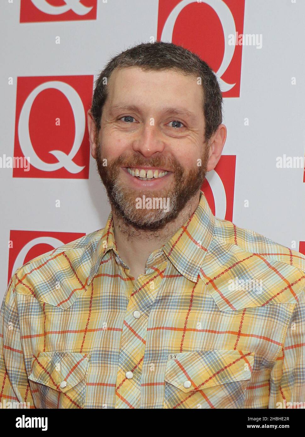 Dave Gorman attends the Q Awards at the Grosvenor House Hotel in London ...
