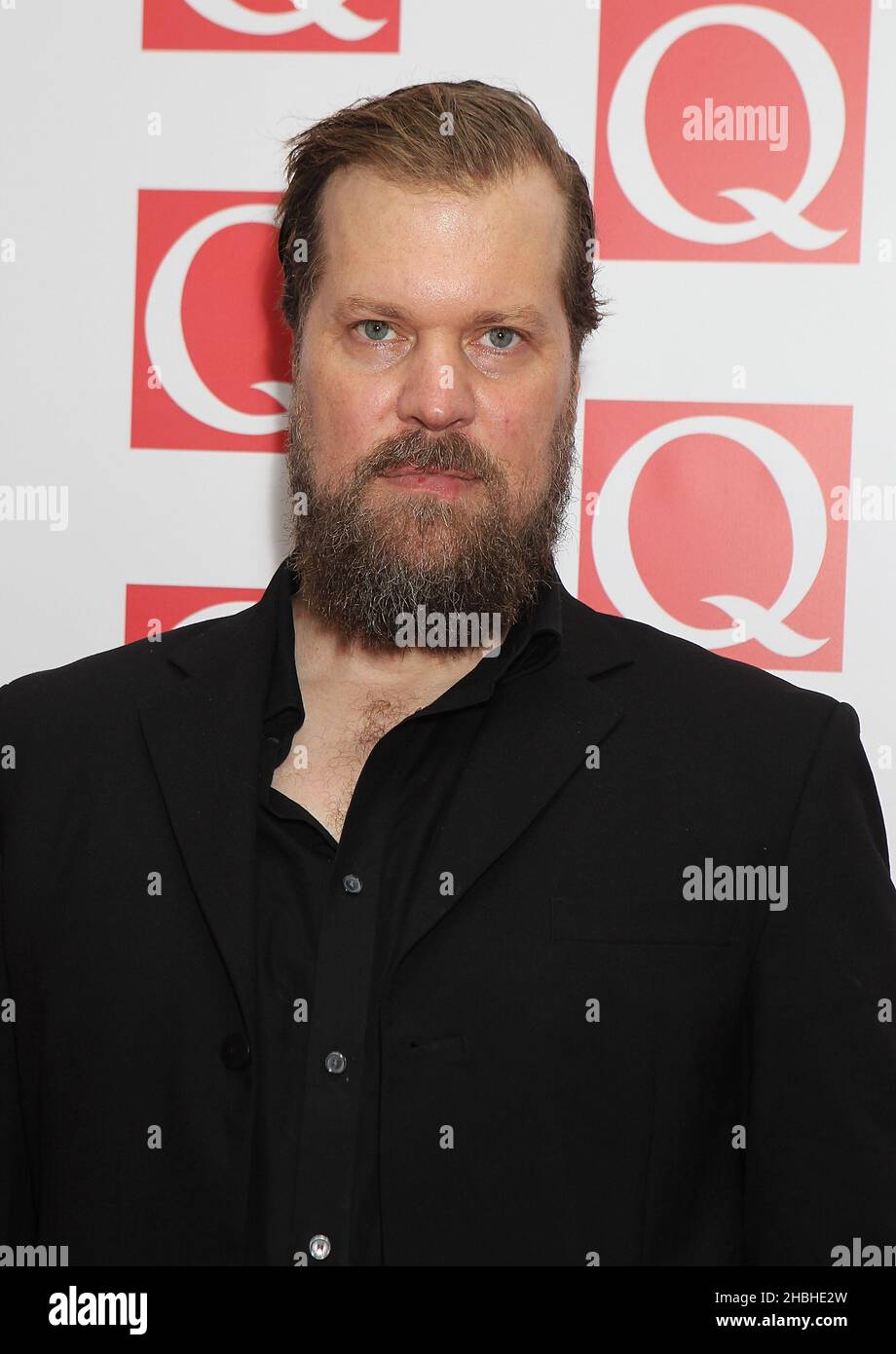 John Grant attends the Q Awards at the Grosvenor House Hotel in London ...