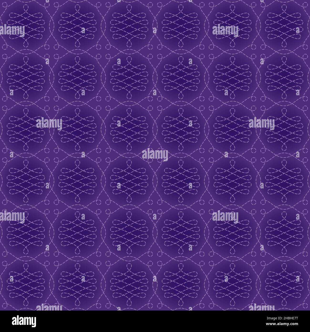 Royal Velvet Violet Seamless Background. Purple tileable vector pattern ...